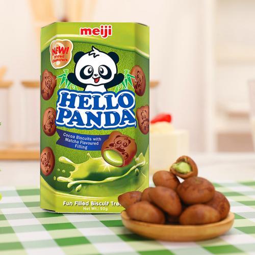 MEIJI Hello Panda -Green tea 50g_Biscuits, Crackers & Wafers_Snacks ...